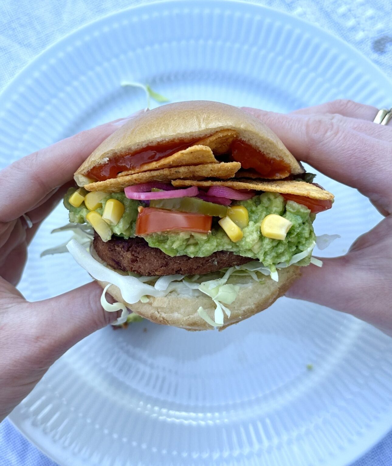 Mexi-veggie-burger | Familieliv På Budget